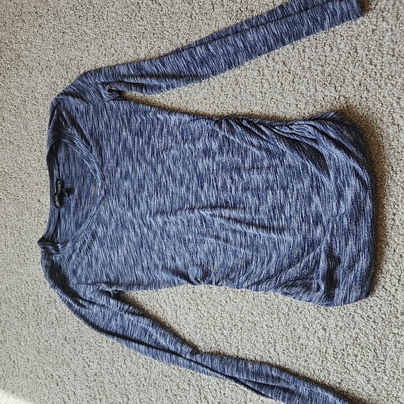 Derek Heart | Tops | Heather Blue Long Sleeve | Poshmark
